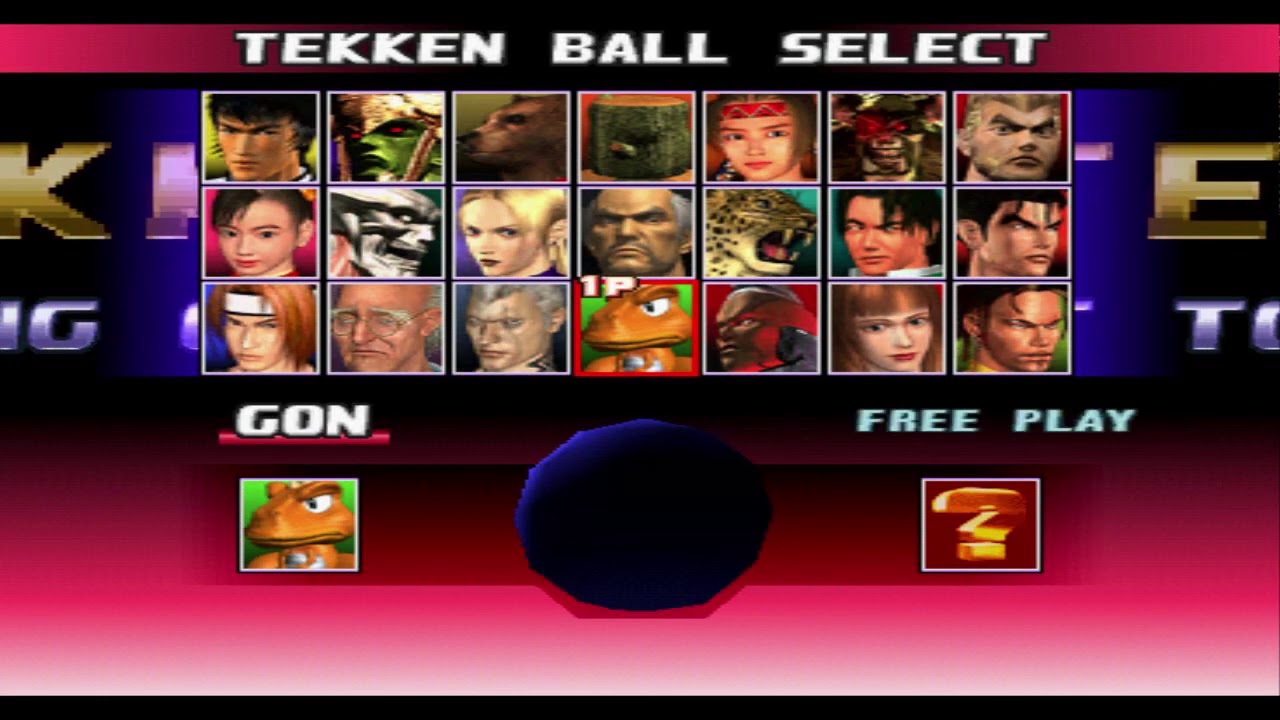 Tekken 3 Tekken Ball Mode - Gon - YouTube