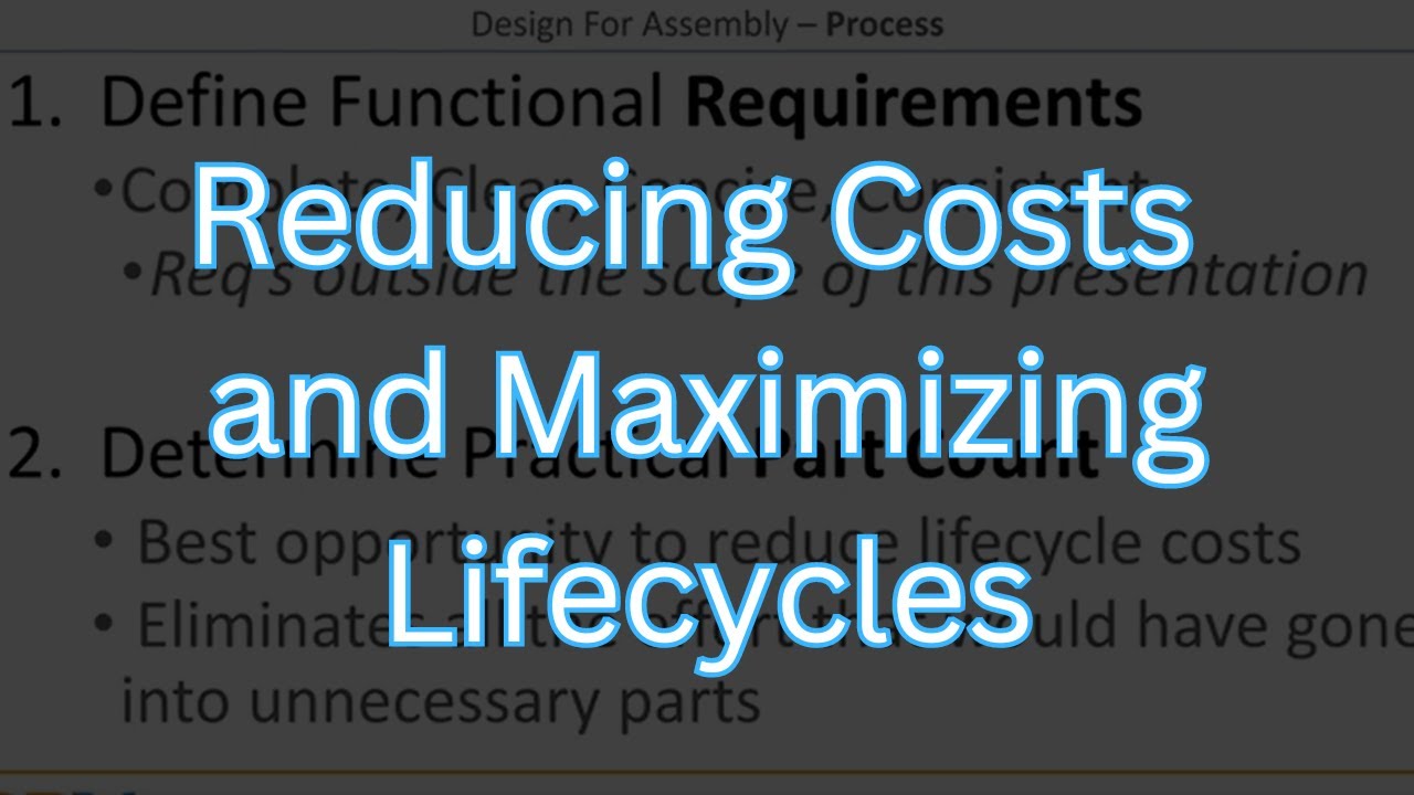 Design Efficiency: Reducing Costs and Maximizing Lifecycles - YouTube