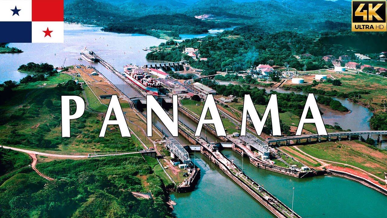 VOLANDO SOBRE PANAMA 4K | Increíble paisaje natural hermoso con música ...