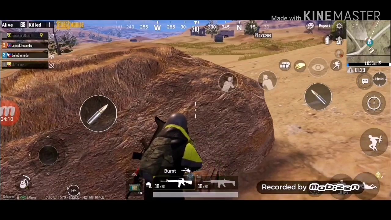 shooting gun gameplay pubg mobile - YouTube