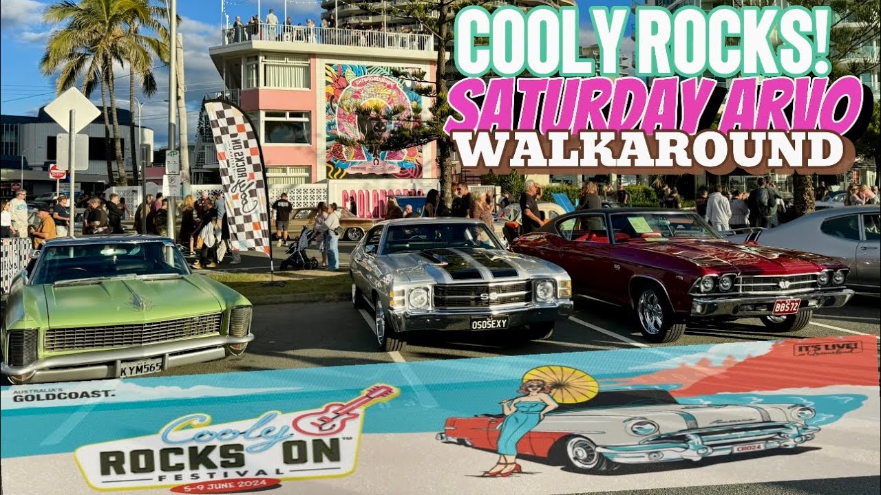 COOLY ROCKS! SATURDAY ARVO WALKAROUND… Hundreds of Classic cars ...
