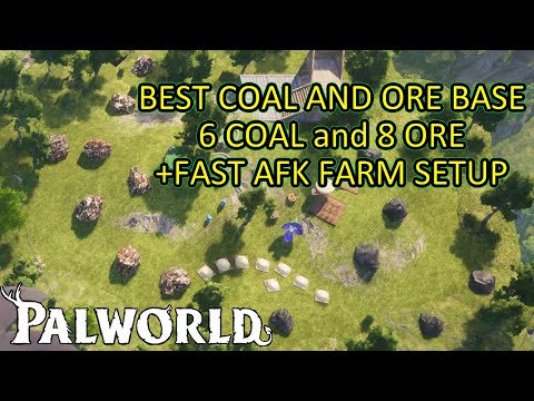 Palworld Best Base Location Ore and Coal. Best AFK Ore and Coal Farm With 6 Coal and 8 Ore
