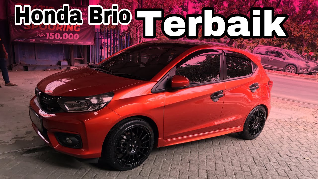Modifikasi Honda Brio, Menggunakan Velg HSR Arrow Ring-17 - YouTube