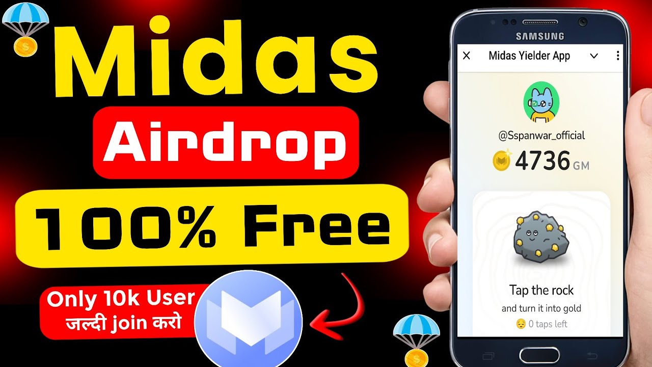 Midas airdrop | Midas airdrop guild task | Midas airdrop important task ...