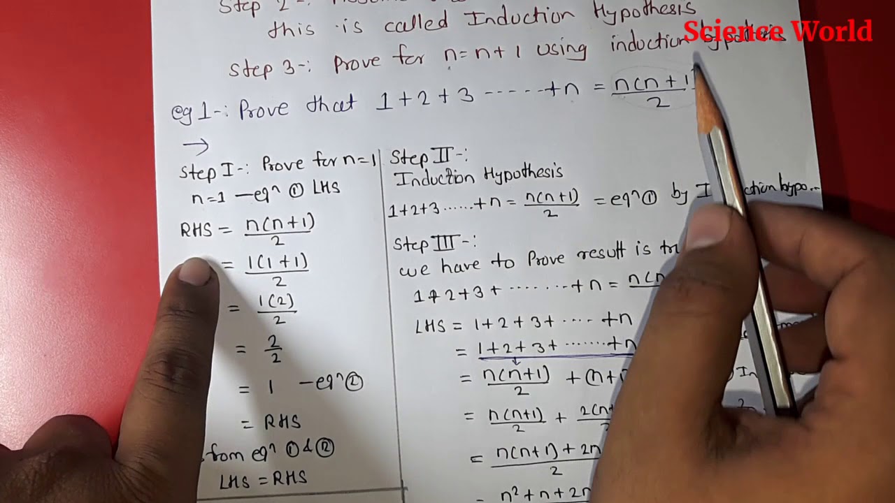 Example on Induction Hypothesis In TCS | Find Induction Hypothesis ...
