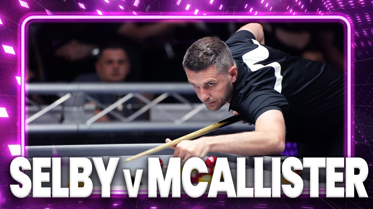 Mark Selby v Jon McAllister | Last 16 | Pro Series 2023 | Event 5 - YouTube