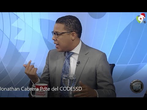 Jonathan Cabrera Pdte del CODESSD en Hoy Mismo - YouTube