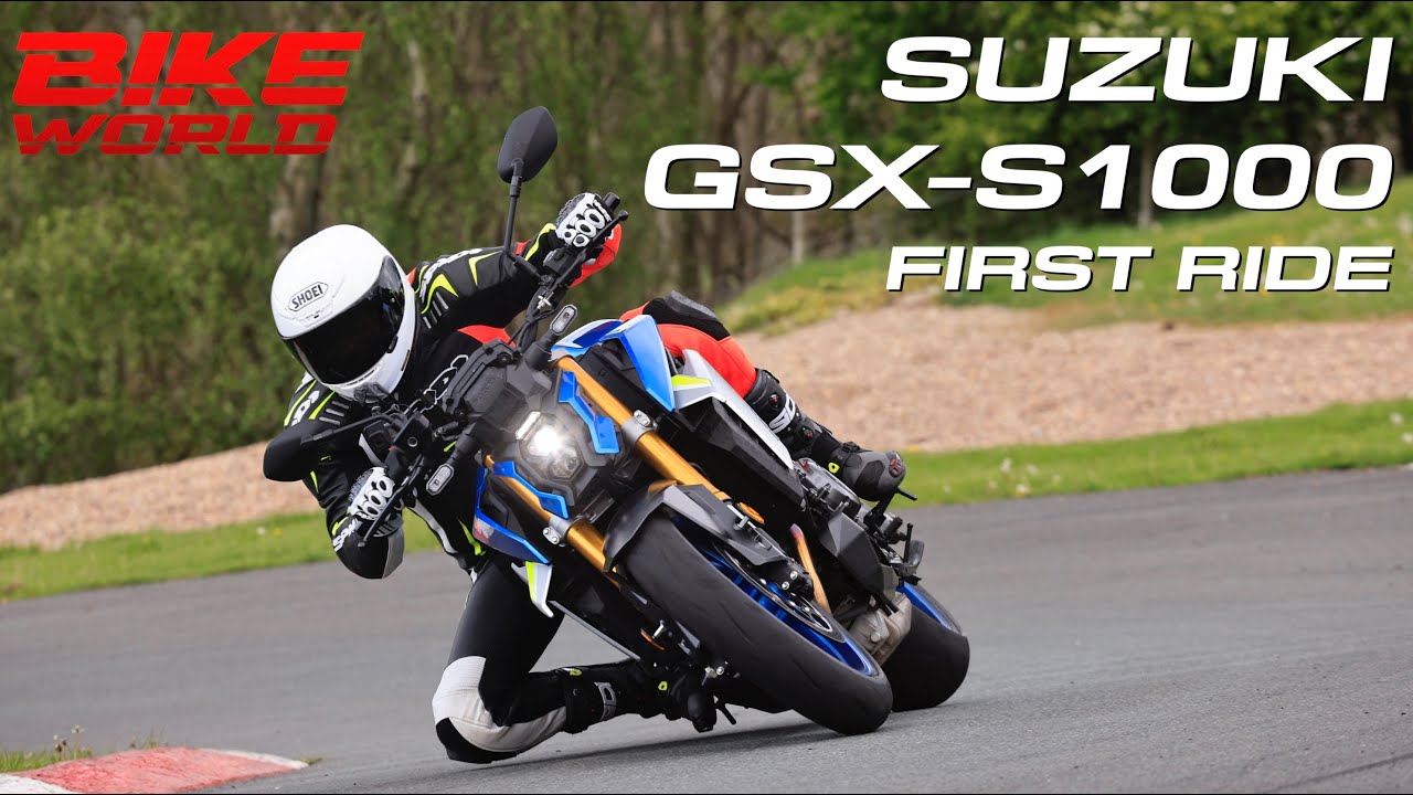 New Suzuki GSX-S1000 First Ride (4K) - YouTube