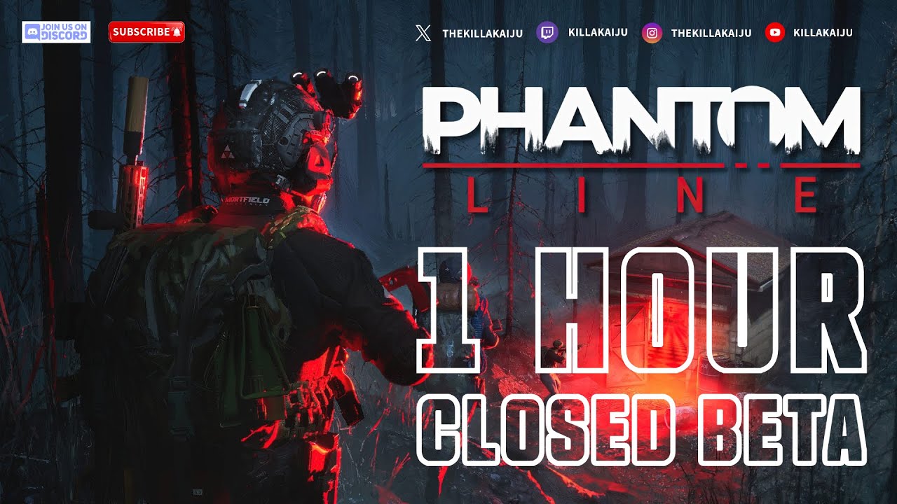 This Game is INSANE! Tactical Horror Meets Survival! 😱 | Phantom Line ...