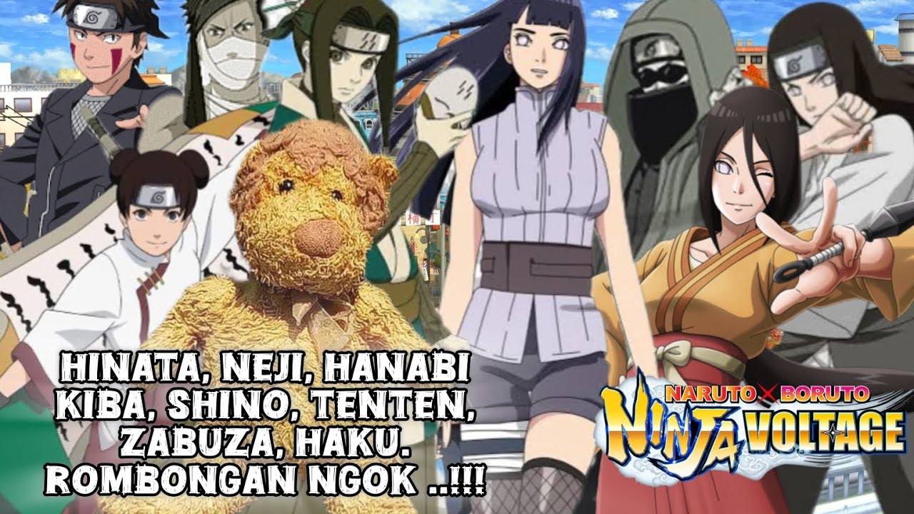 HINATA, NEJI, HANABI, KIBA, SHINO, TENTEN, HAKU, ZABUZA (Penjelasan ...