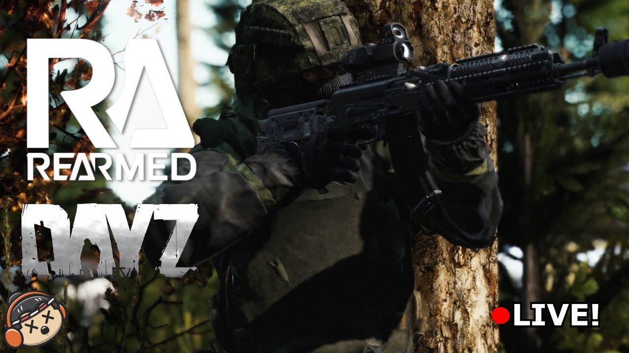 LIVE - DayZ Community - ReArmed | Attempting a SOLO RAID! - YouTube