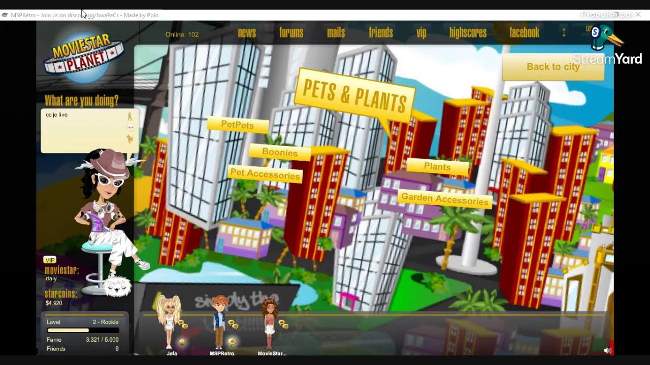 LIVE MSP RETRO FR // JOUE A L'ANCIEN MSP AVEC MOI - YouTube