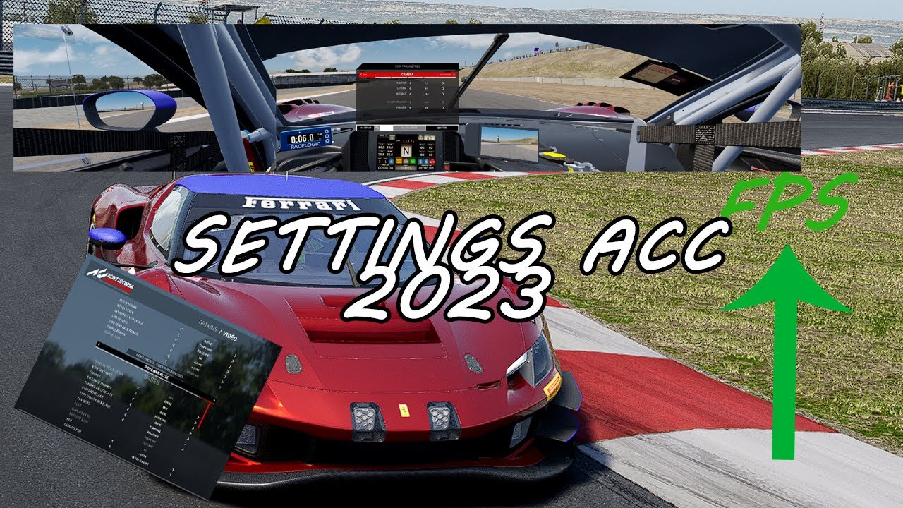 ACC SETTINGS - Gagner en performance - YouTube