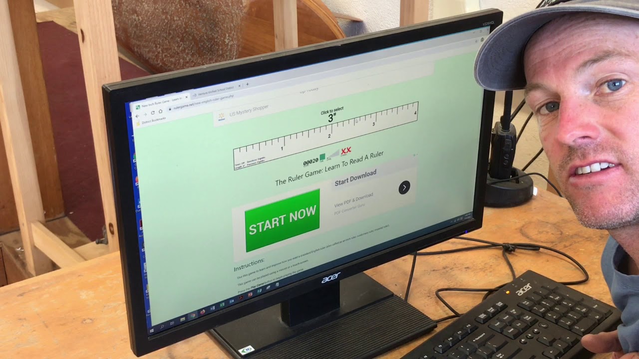 Measurement - Part 3 - The Ruler Game - YouTube