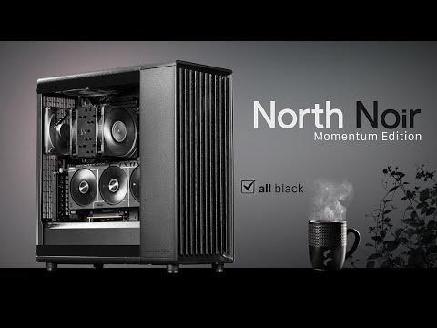 Fractal Design Went Dark... | North Momentum Edition Blackout PC Build | RTX 5080