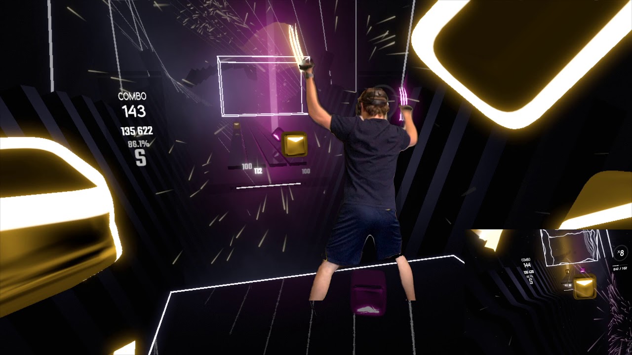 Beat Saber - FitBeat Expert+ with Claws, featuring LIV Camera - YouTube