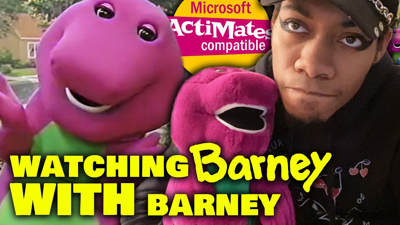 Experiencing Barney's Musical Scrapbook with the Actimates BARNEY - YouTube