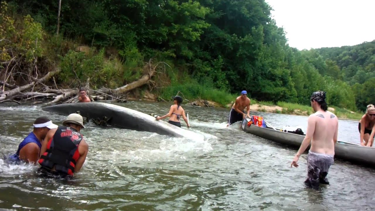 tip tip tipping Canoe trip 2012 - YouTube