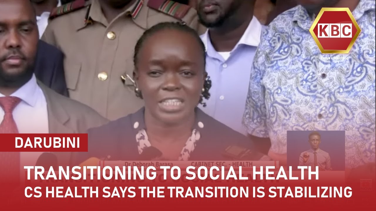 CS Health says transition to the Social Health Authority stabilizing ...