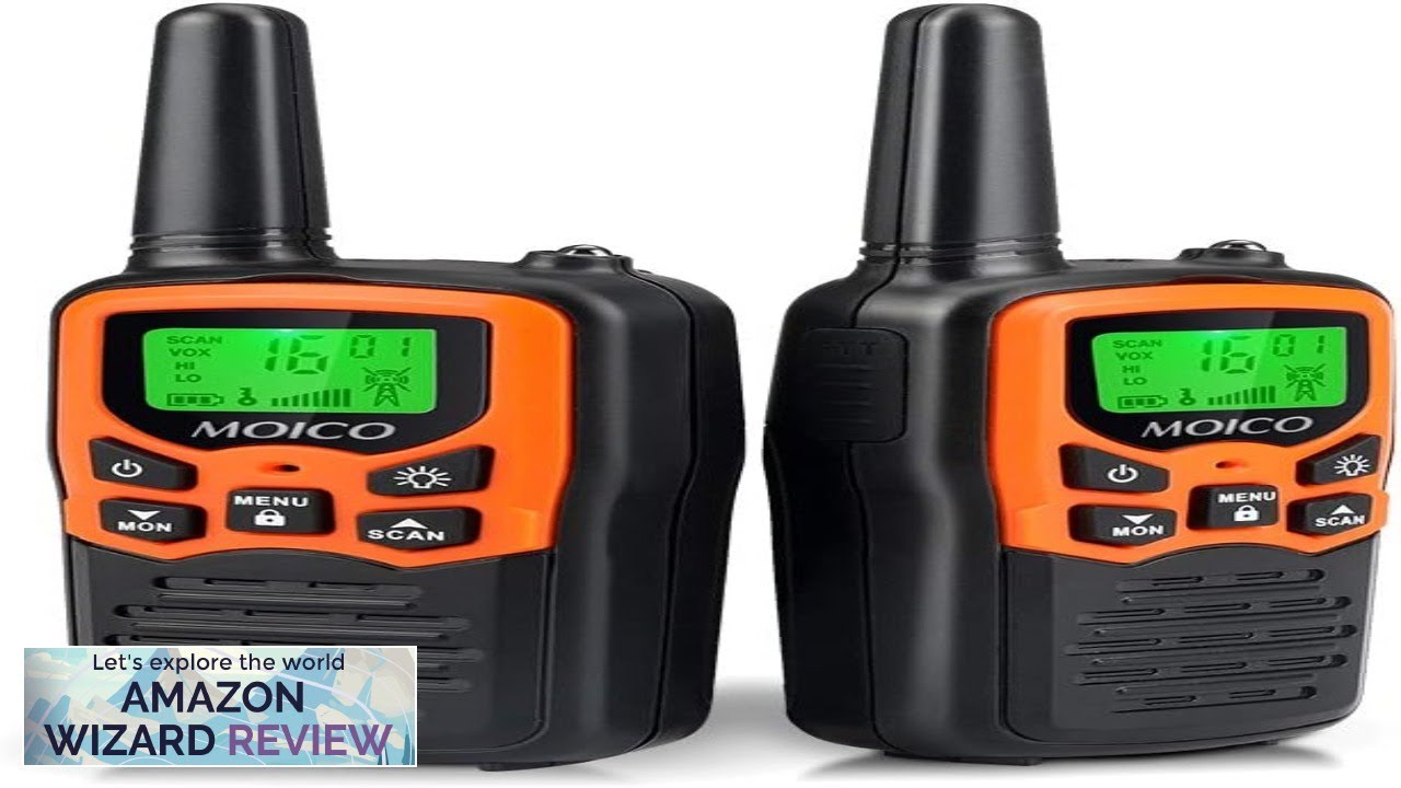 Walkie Talkies MOICO Long Range Walkie Talkies for Adults with 22 FRS ...