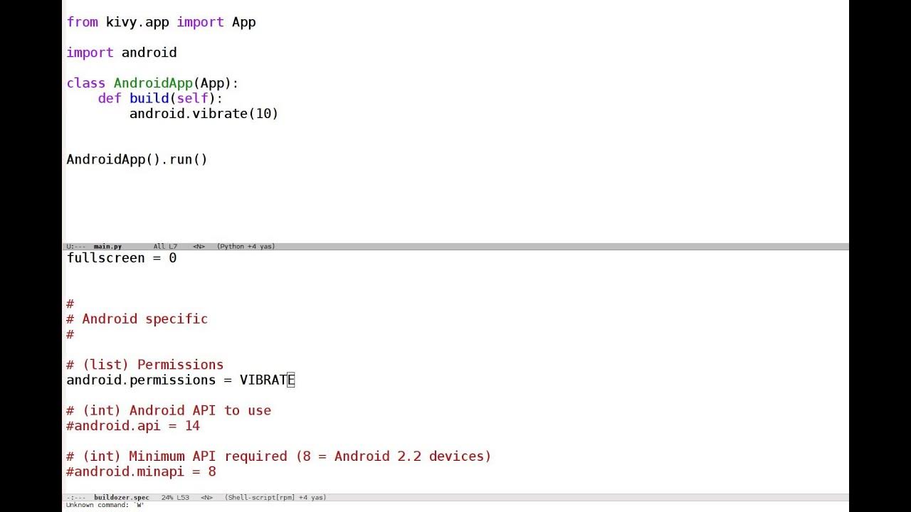 Kivy crash course 12: Using Android APIs - YouTube
