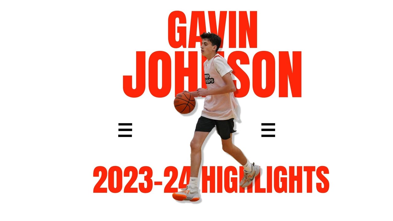 Gavin Johnson 2023-24 Basketball Highlights - YouTube