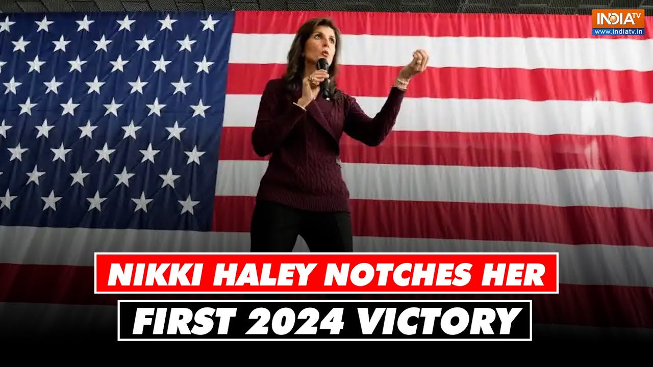 US Elections 2024: Nikki Haley wins Republican primary in first victory ...