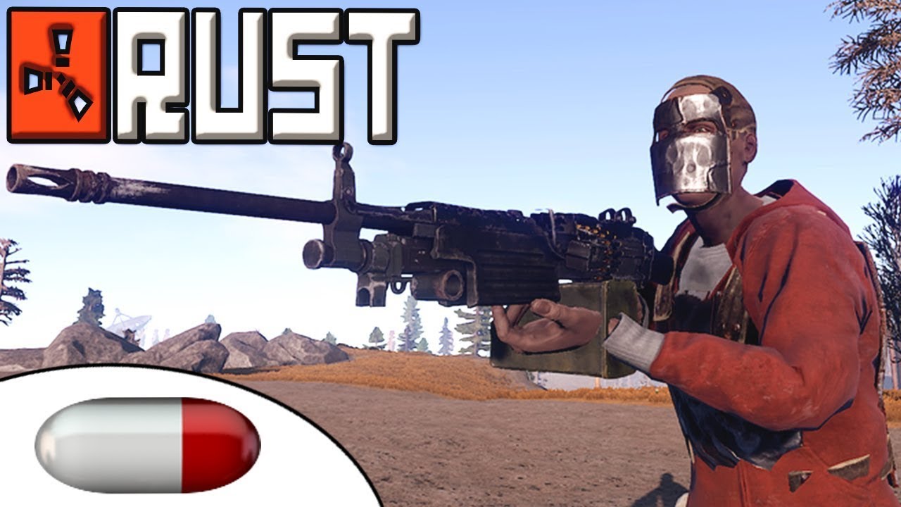 Rust How To Get M249 On Vanilla ♥ Youtube