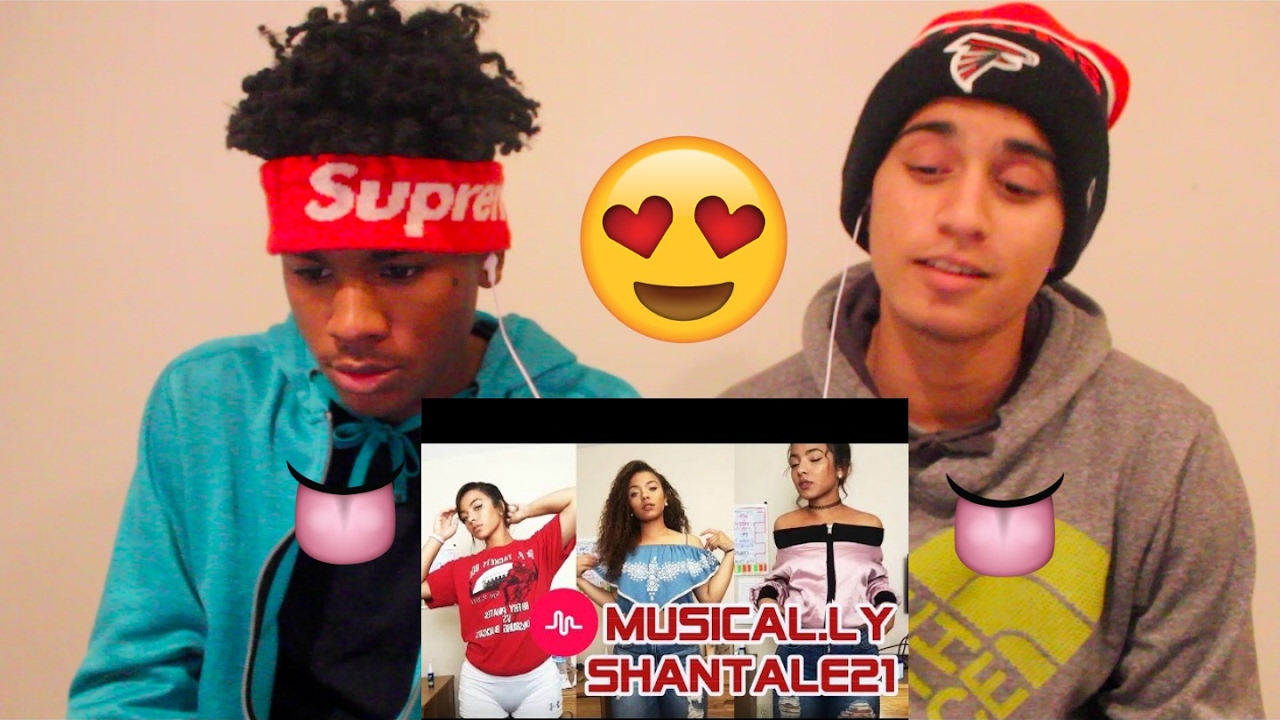 😍Shantale 21 Musically Compilation 2017 (REACTION) - YouTube