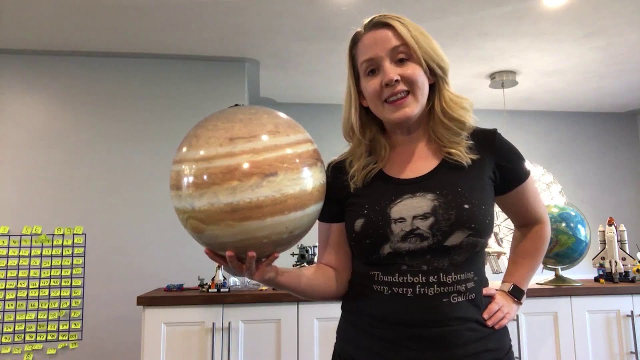 Jupiter's Moons: Circular Motion Experiments - YouTube