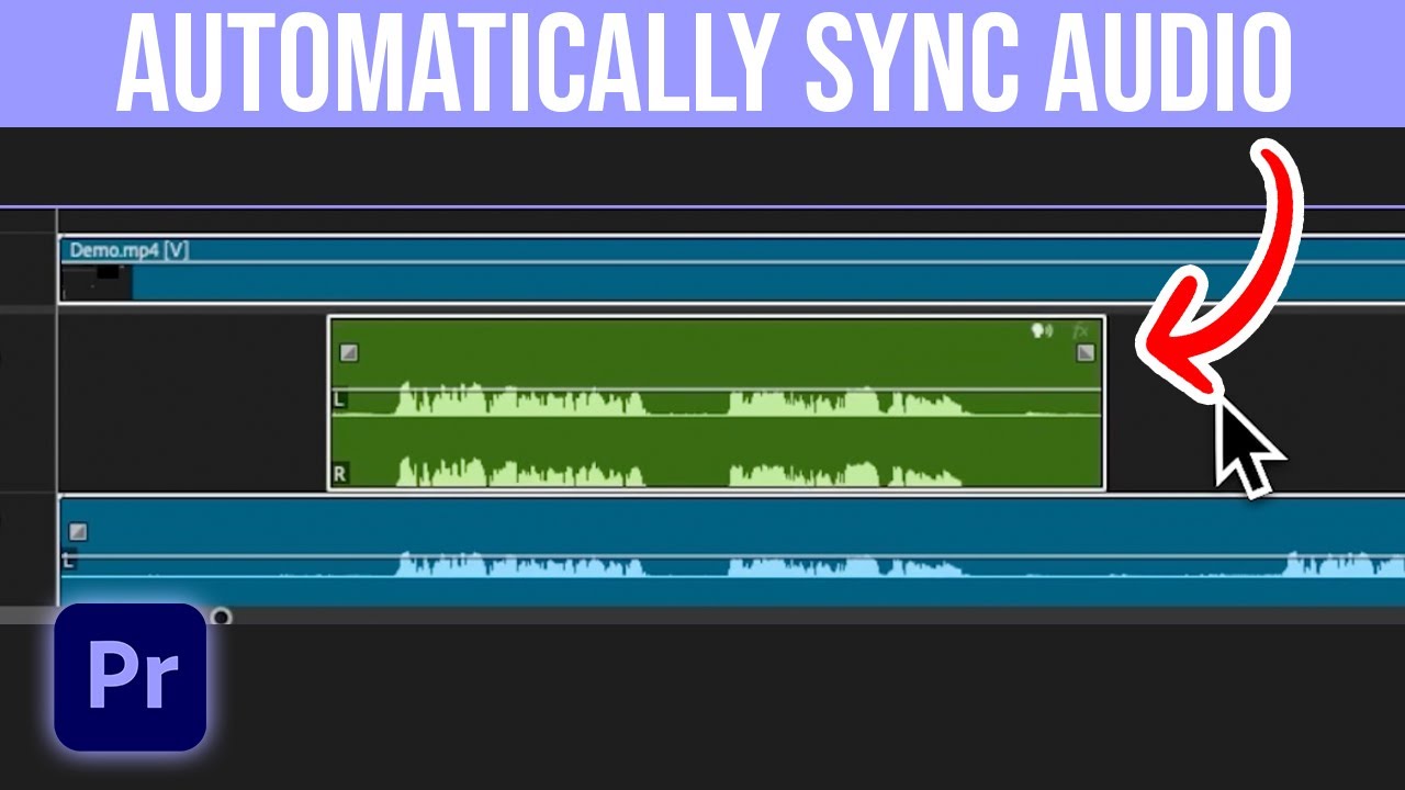 How To Synchronize Audio And Video In Premiere Pro - YouTube
