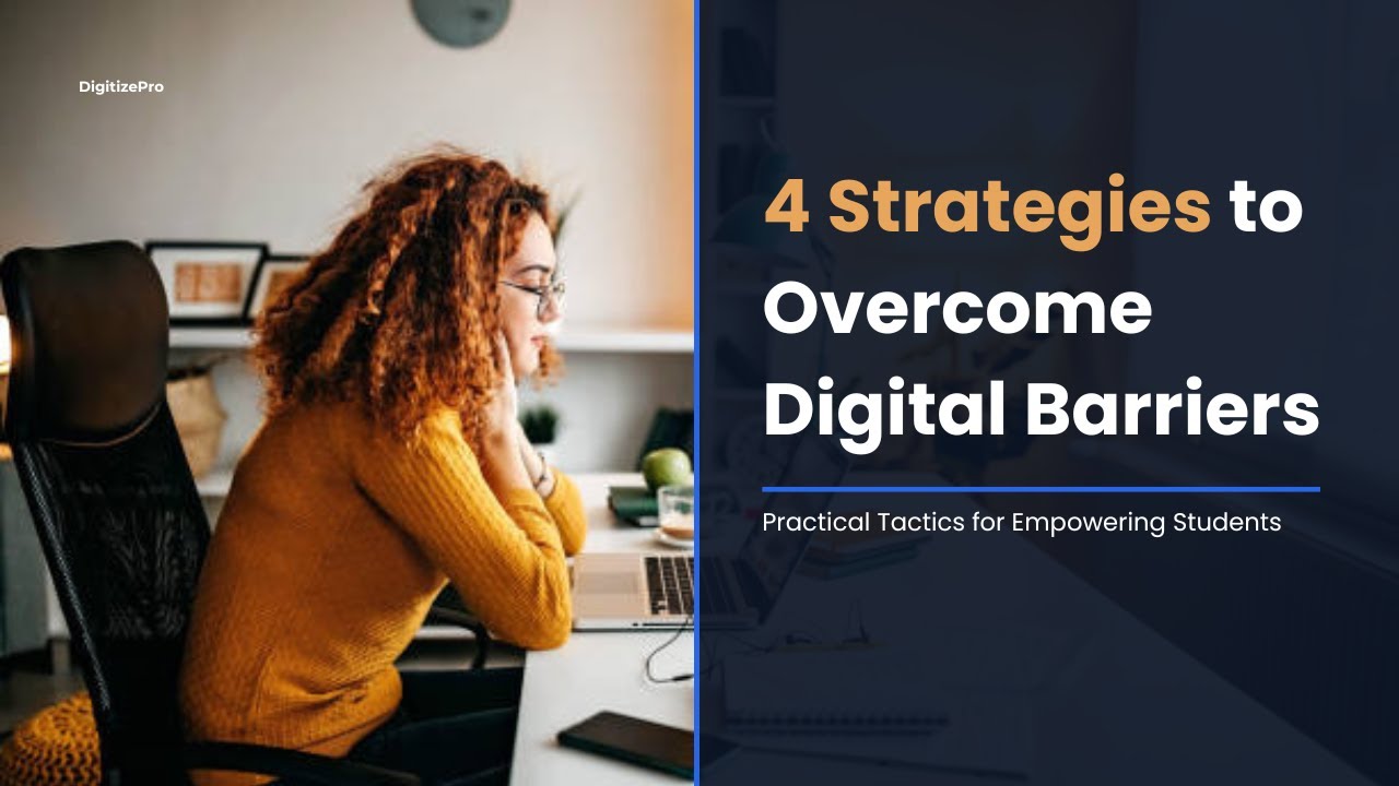 4 STRATEGIES TO OVERCOME DIGITAL BARRIERS - YouTube