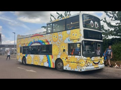 Buses in Ingoldmells and Chapel St Leonards (July 2023) - YouTube