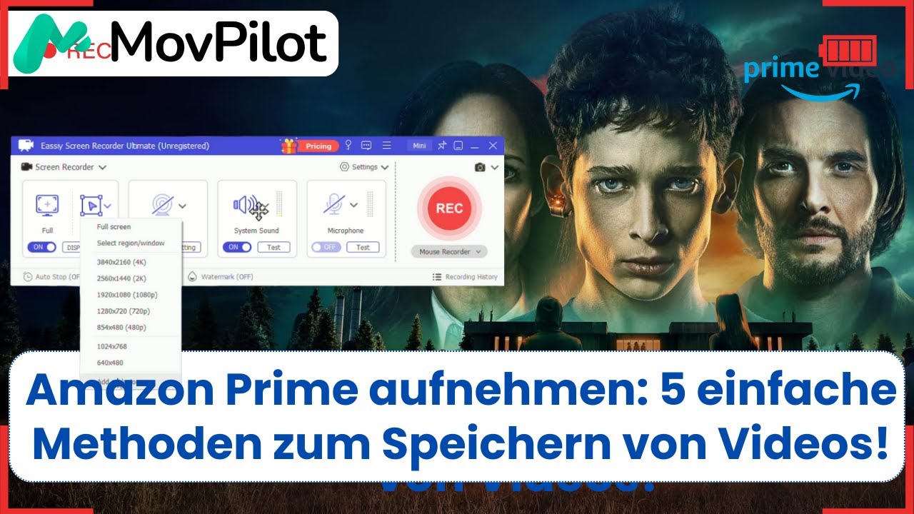 Amazon Prime aufnehmen 5 einfache Methoden zum Speichern von Videos ...