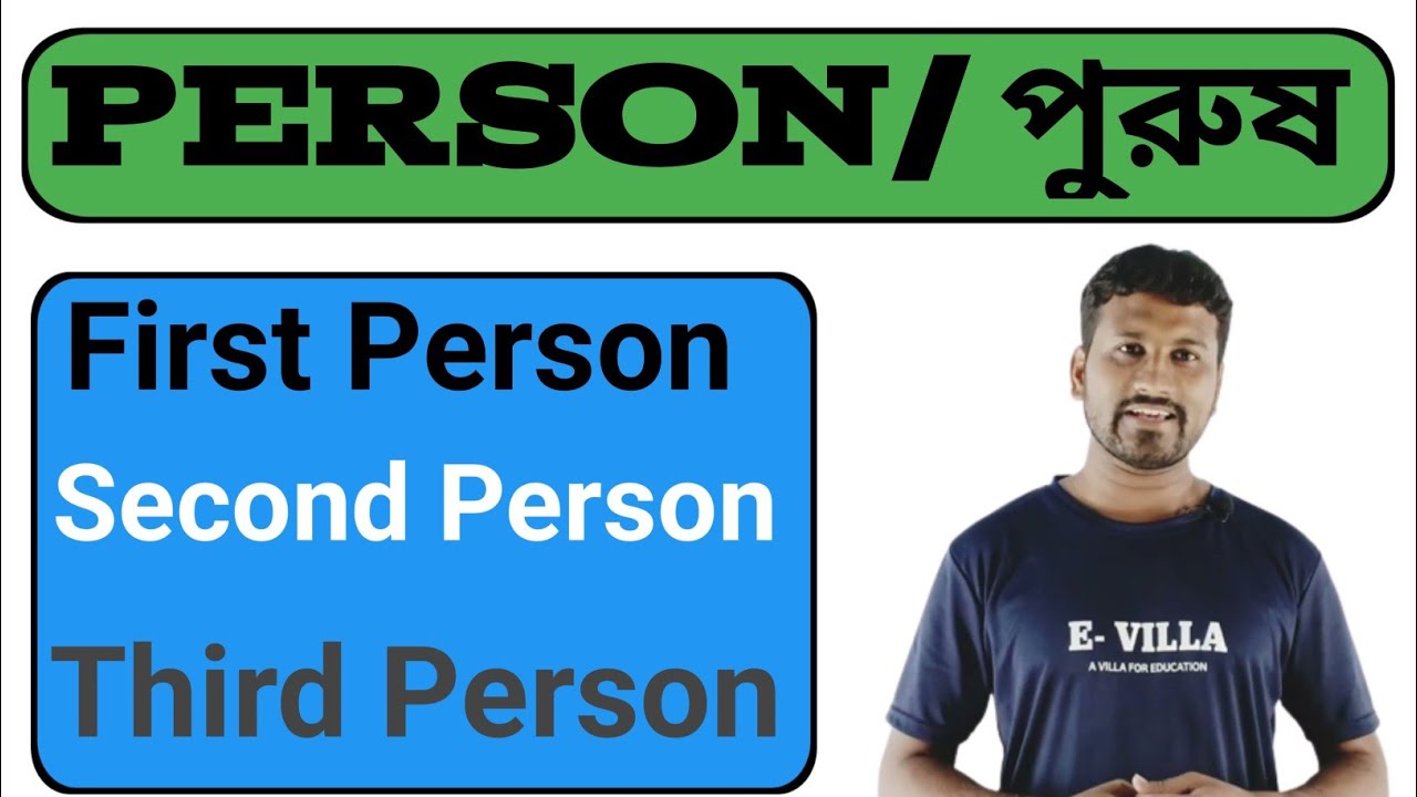 Person- first person ,second person, third person||Basic English ...