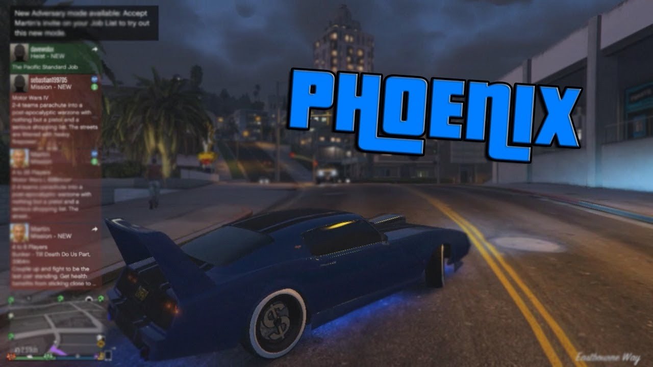 GTA ONLINE - How to find PHOENIX (RARE CAR) - YouTube