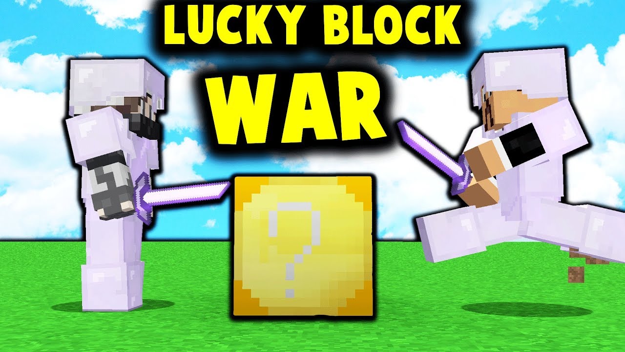 THE BIGGEST LUCKY BLOCK WAR! - HIDE OR HUNT #2 - YouTube