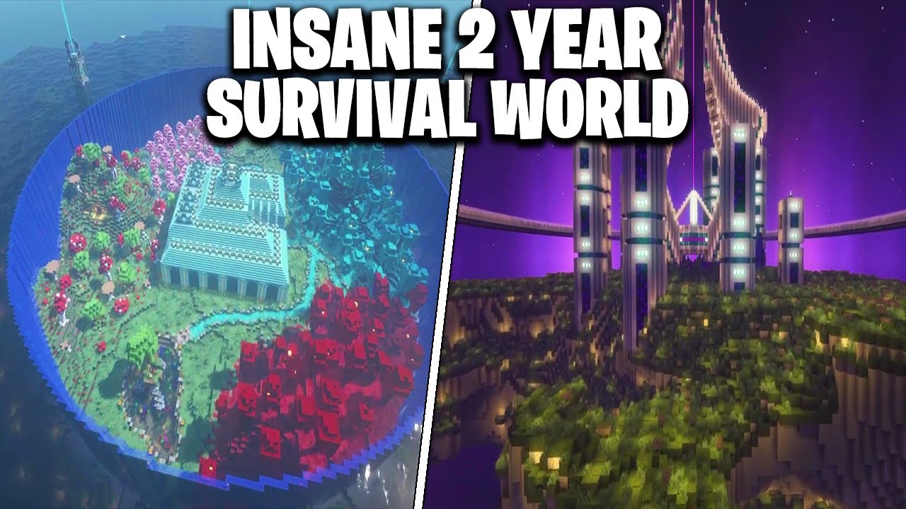 INSANE 2 Year Survival World (Best Survival World) - YouTube