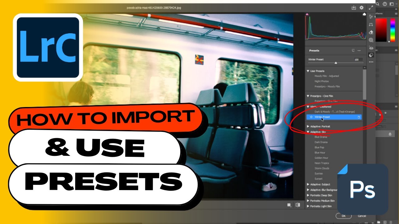 Use LIGHTROOM Presets in PHOTOSHOP! | How to Import LR Presets into ...