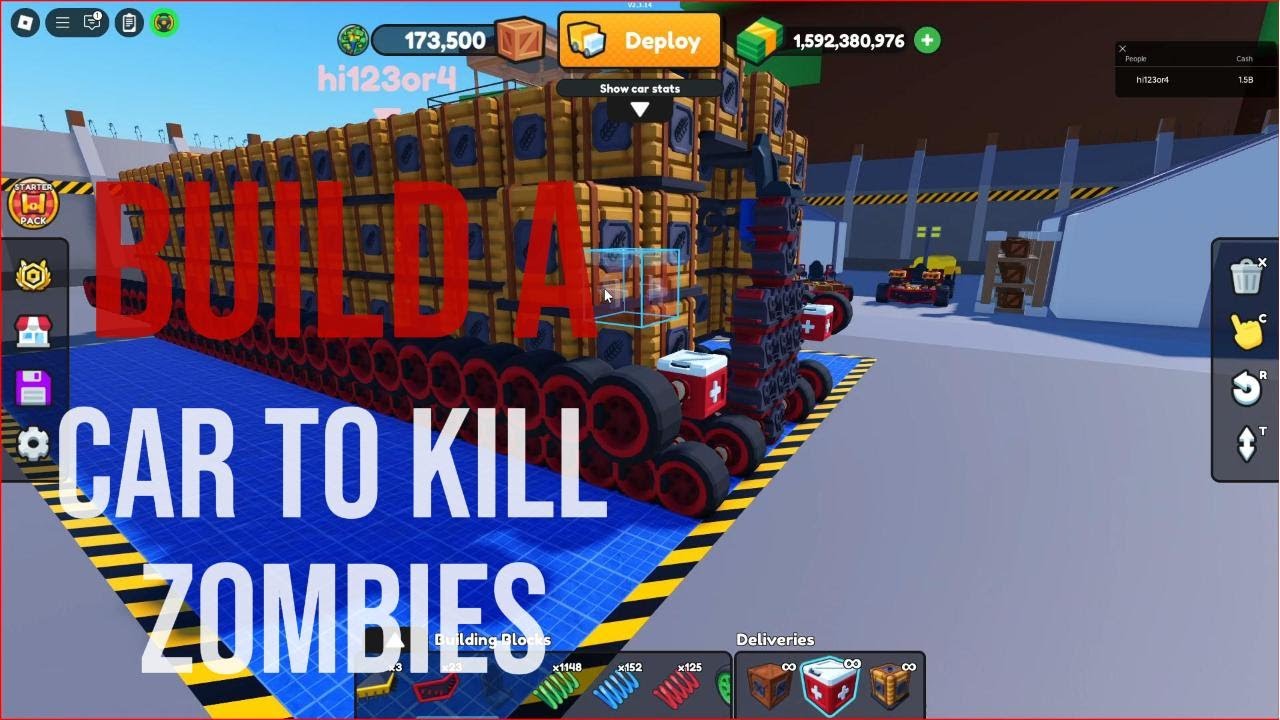 Best cargo build 400k on build a car to kill zombies - YouTube