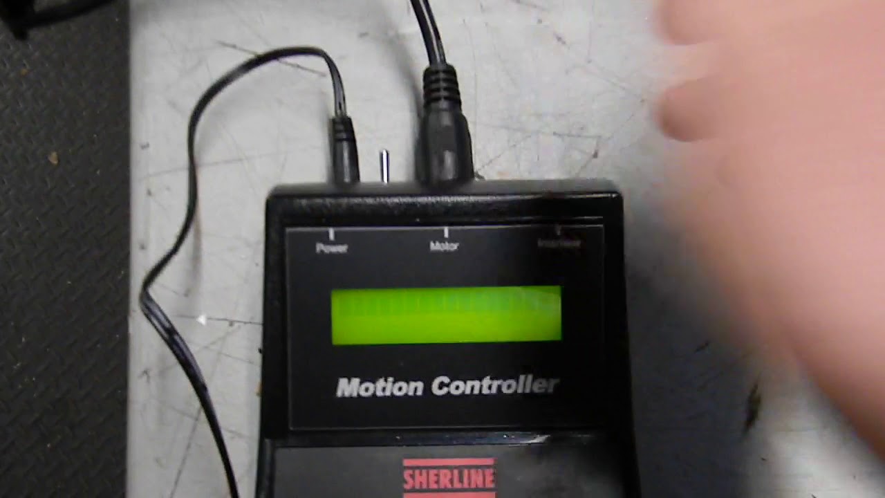 Sherline Indexing Table w/ Stepper Motor & Control - YouTube