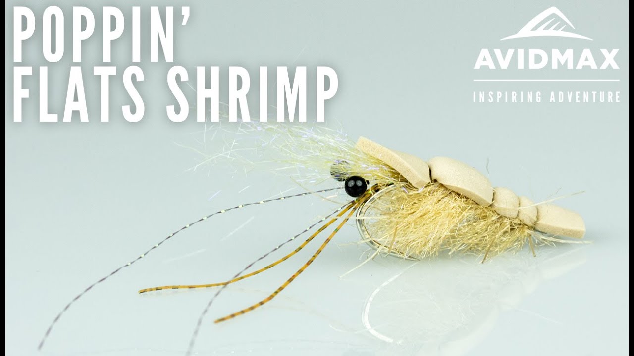 How to tie the Poppin' Flats Shrimp | Saltwater Fly Patterns | AvidMax ...