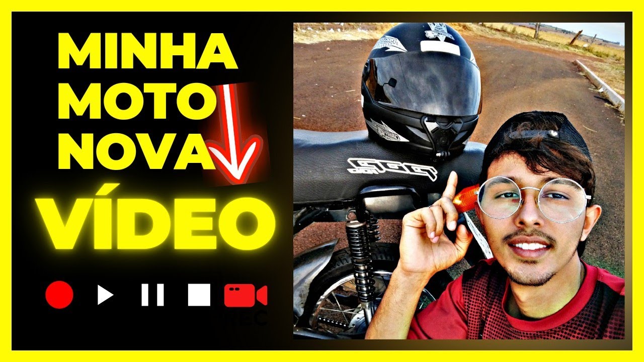 Voltei a Gravar 🤩 Essa é Minha Nova Moto *😍 - YouTube