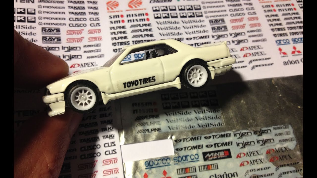 Hot Wheels Decals selbermachen How to make own Decals Anokes Custom ...
