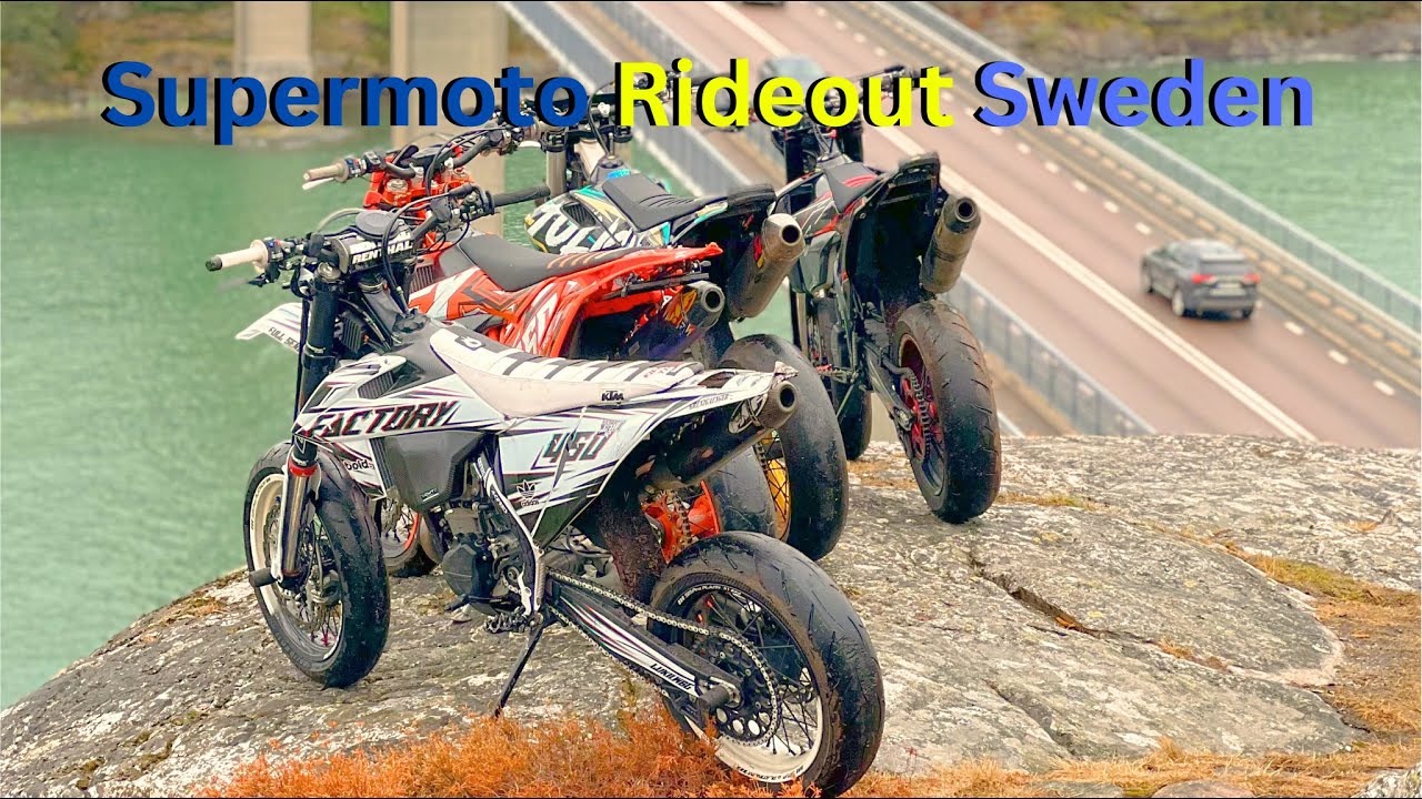 BIG SUPERMOTO RIDEOUT IN SWEDEN🇸🇪 - YouTube