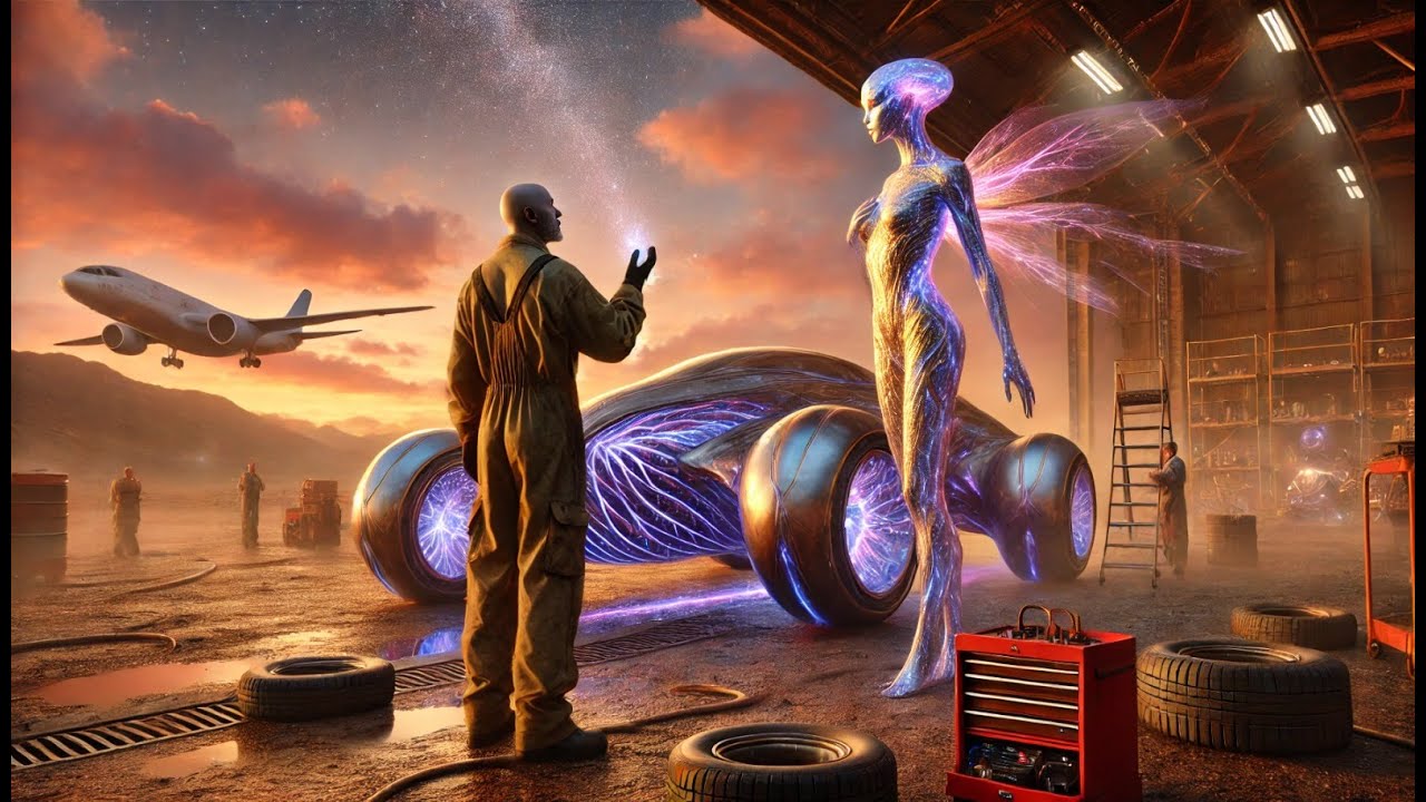 Beautiful Alien Lady was Ready to do Anything to get Her Space Ship ...