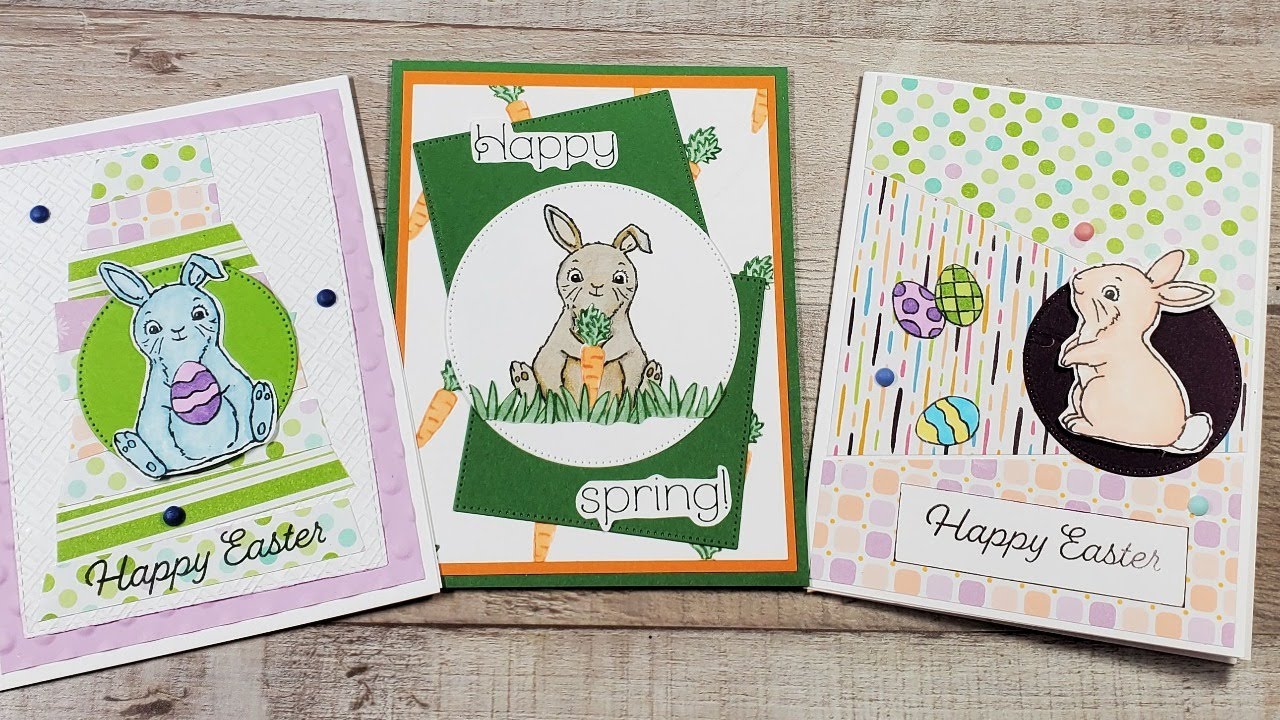 Easter Bunny, Stampin' Up! - YouTube