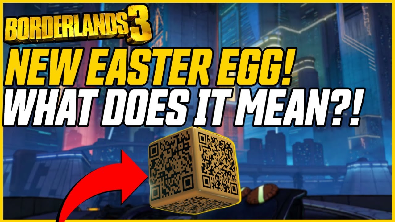 NEW EASTER EGG LED ME TO BORDERLANDS 2! // Borderlands 3 Vault Card Secret QR Code - YouTube