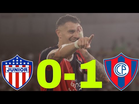 🚨 Junior vs Cerro Porteño (0-1) | Relato Paraguayo Bruno Pont | Copa Libertadores 2026🇵🇾🇨🇴