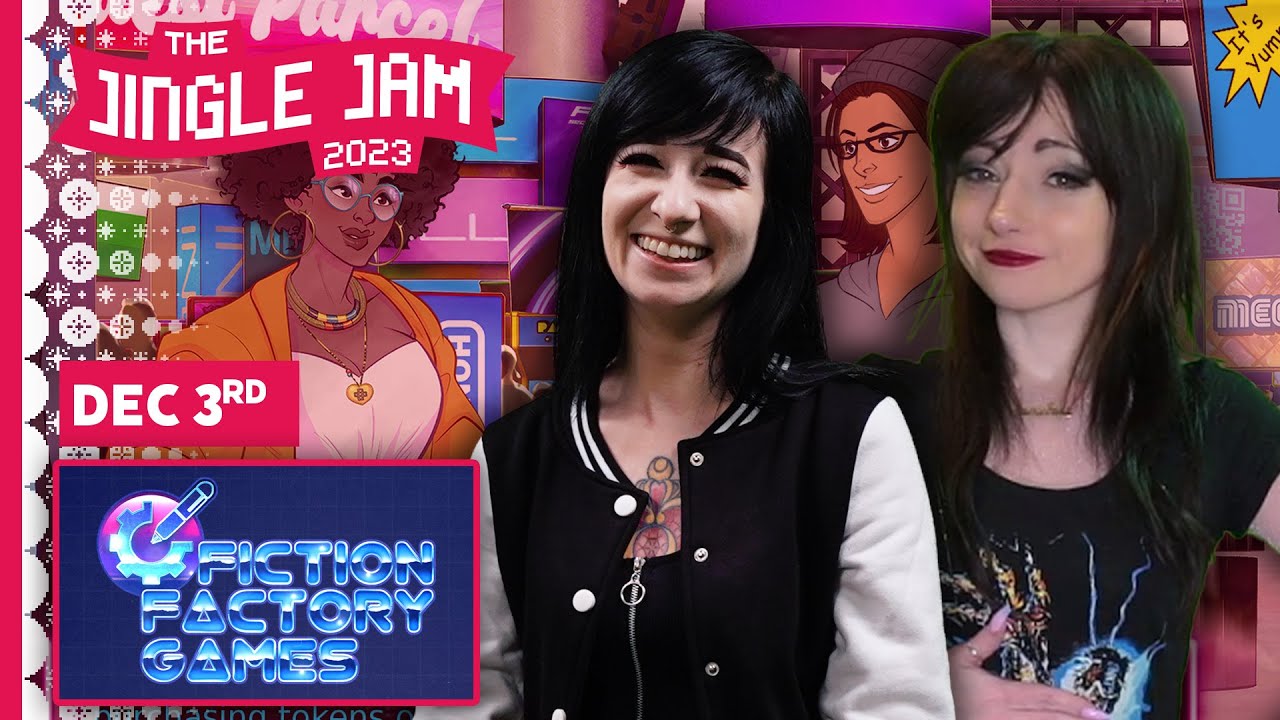 Fiction Factory Games | w/ Boba, Bouphe, & Gee | Jingle Jam 2023 | Day ...